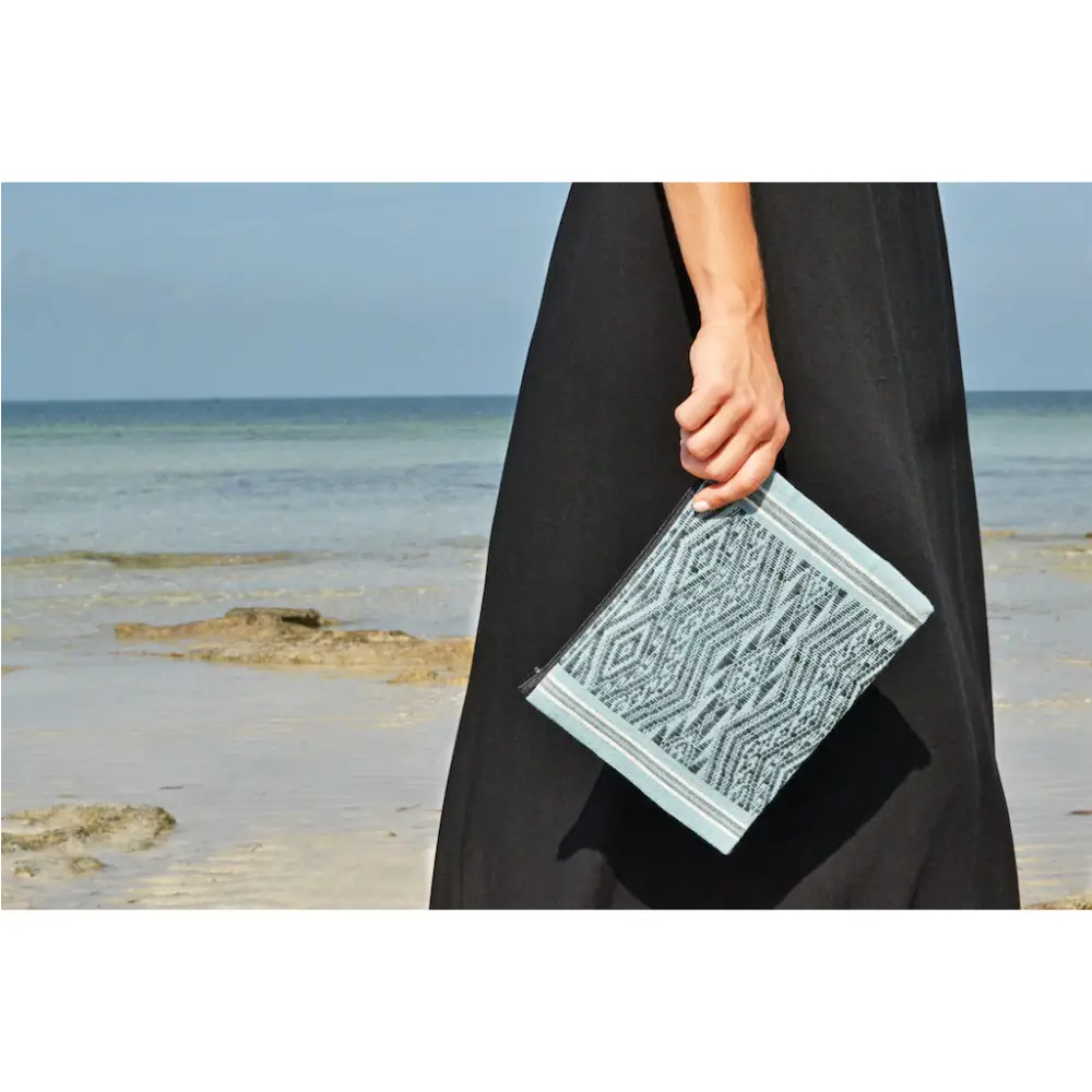 Shop Ocean Tribal Clutch for Trendy Beach Style – EcofiedHome